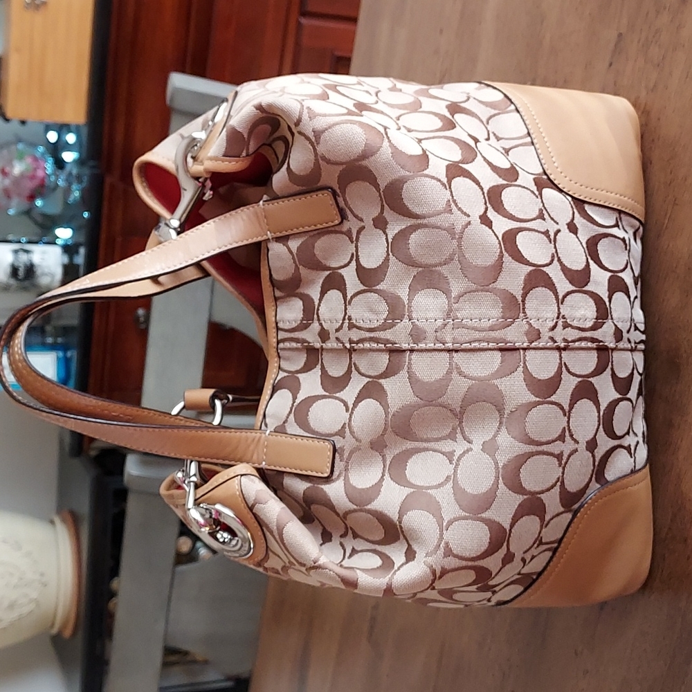 Coach Signature Hadley Duffle Bag - Gem